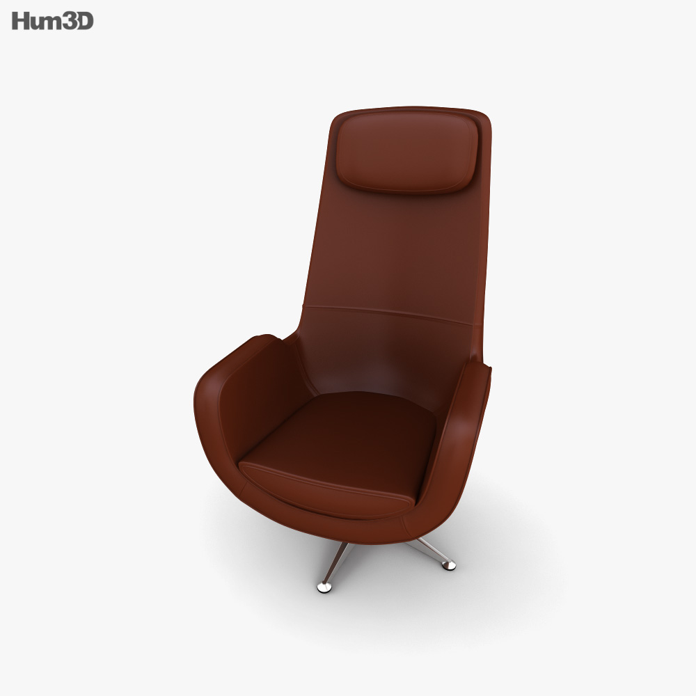 IKEA ARVIKA Swivel armchair 3D model - Download Armchair on 3DModels.org