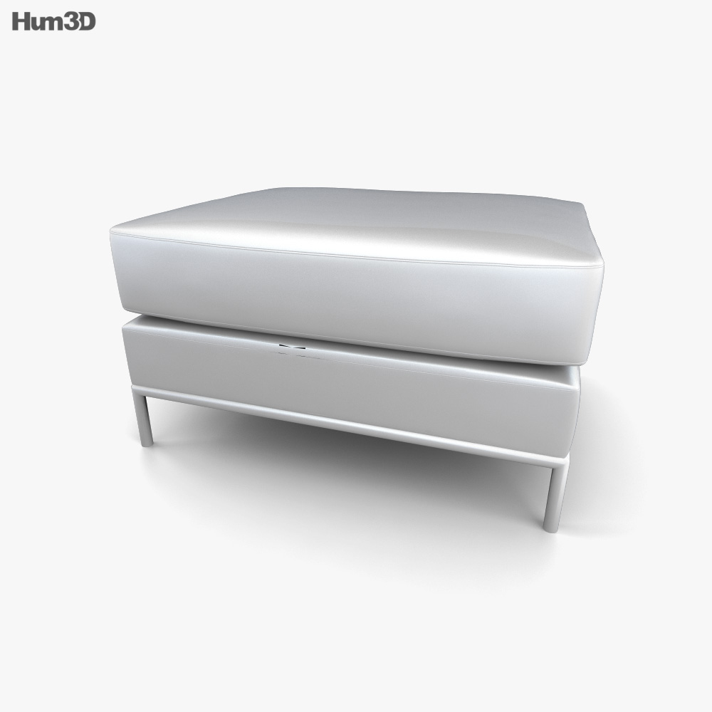 IKEA Arild Ottoman 3D model - Download Ottoman on 3DModels.org