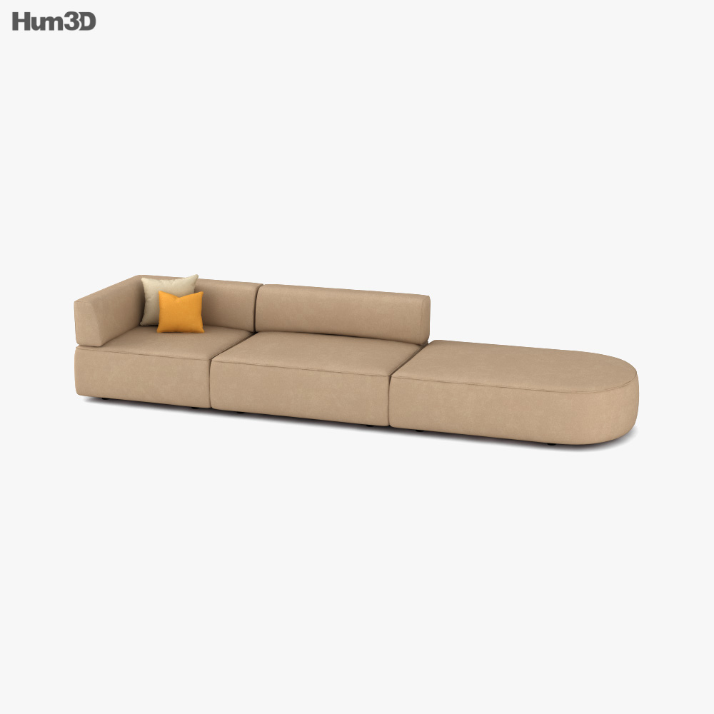 Inclass Entropy Sofa 3D model - Download Sofa on 3DModels.org