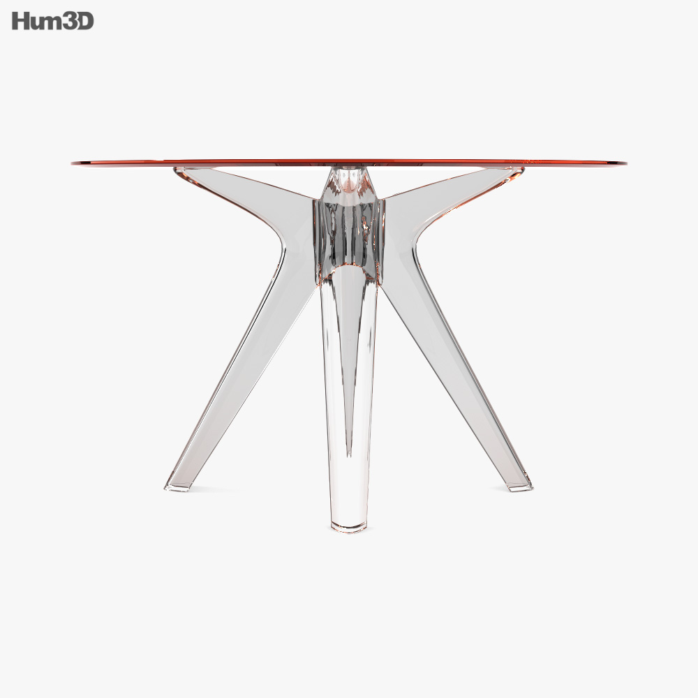 Kartell Sir Gio Table 3D model - Download Table on 3DModels.org