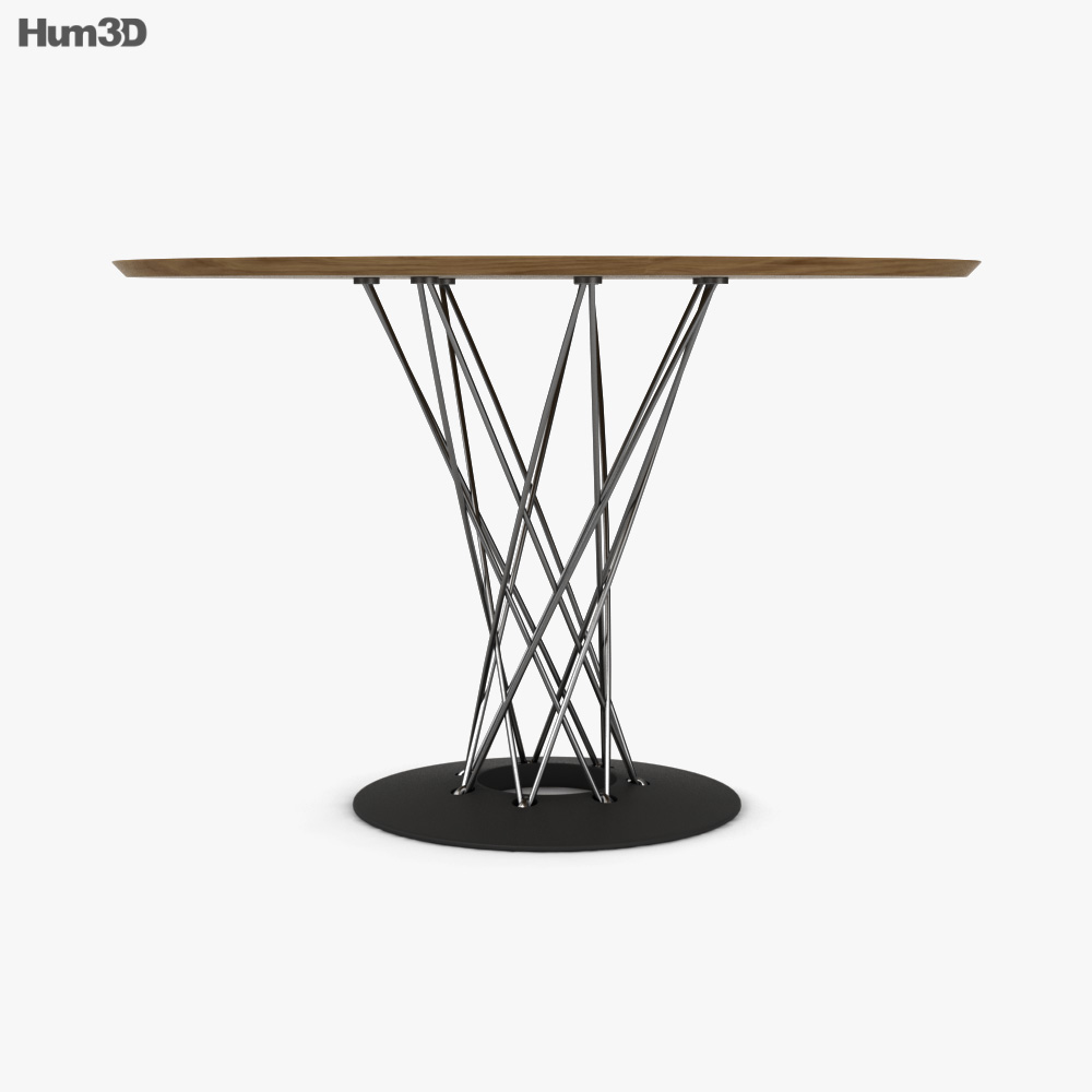 Knoll Cyclone Dining table 3D model - Download Table on 3DModels.org