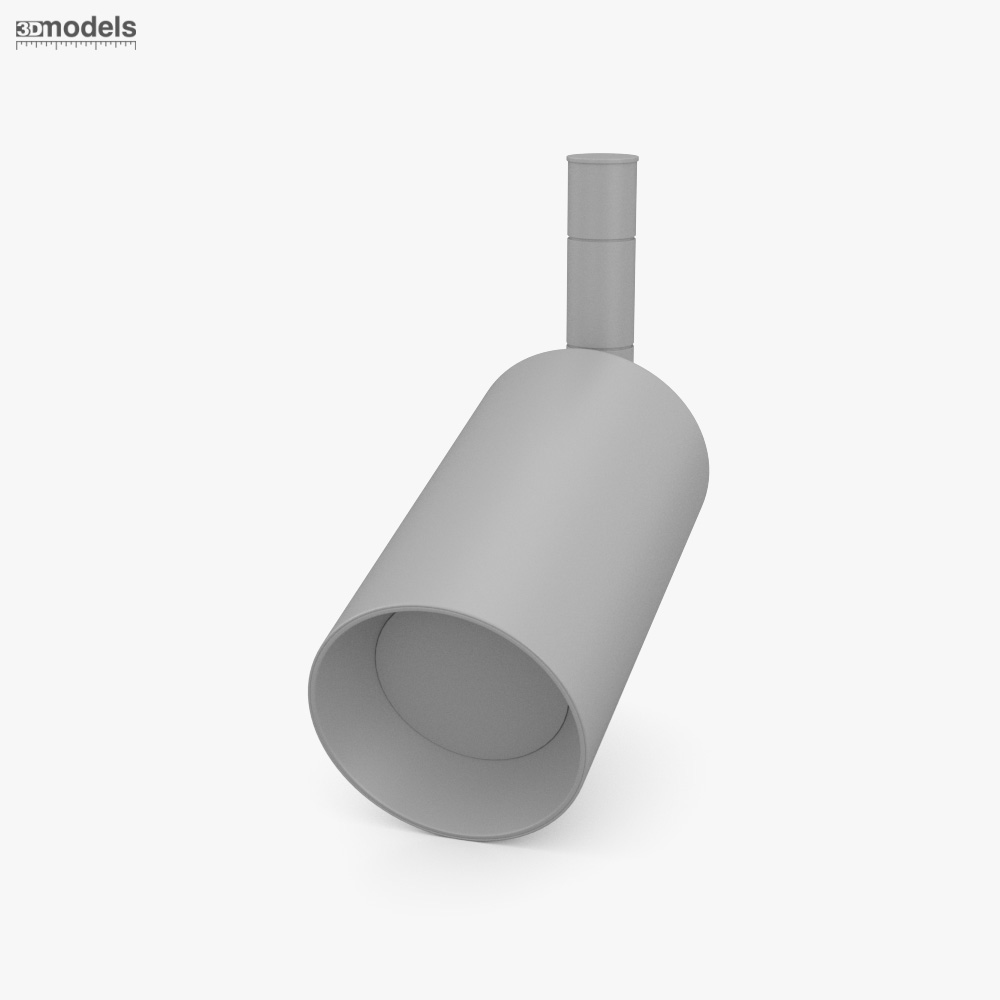 LedsC4 Atom Track-Light 3D model - Download Lamp on 3DModels.org