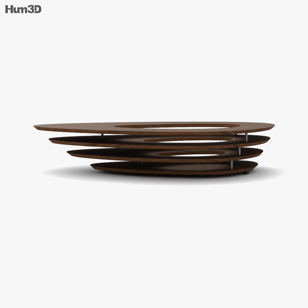 Model 3D Masă de Cafea Interstice de la Ligne Roset - Descarcă Masă pe ...