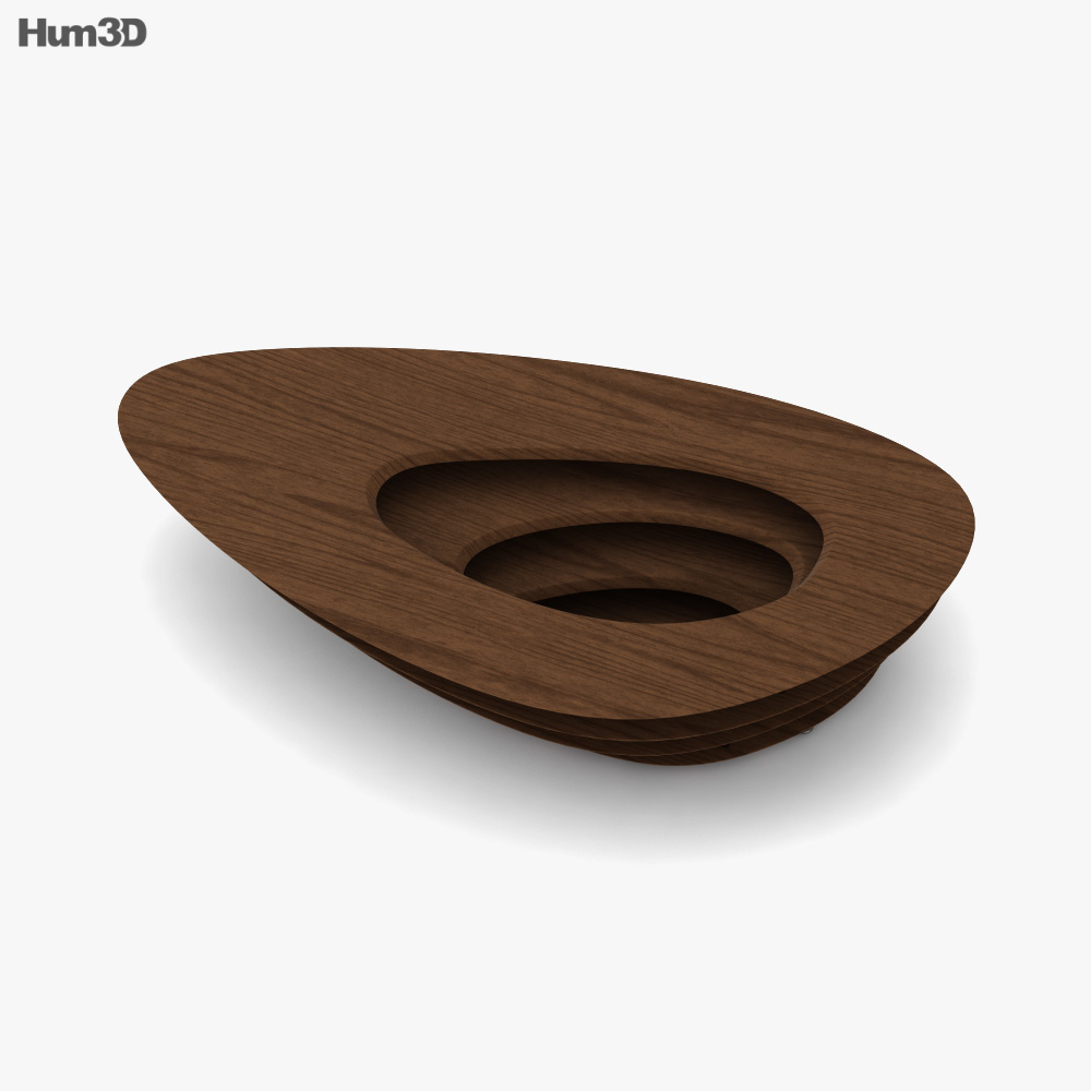 Model 3D Masă de Cafea Interstice de la Ligne Roset - Descarcă Masă pe ...