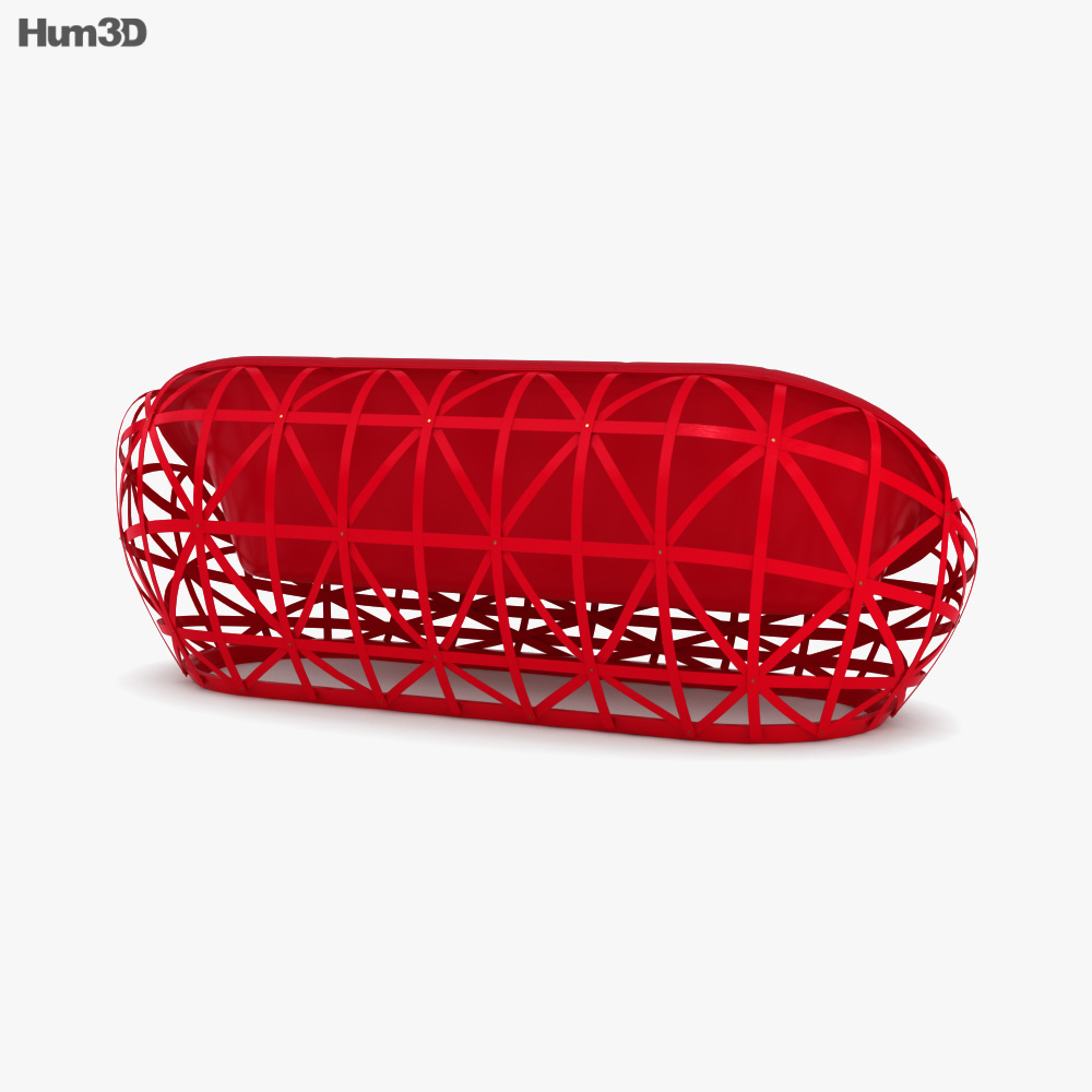 Louis Vuitton Diamond Sofa 3D model - Download Sofa on 3DModels.org
