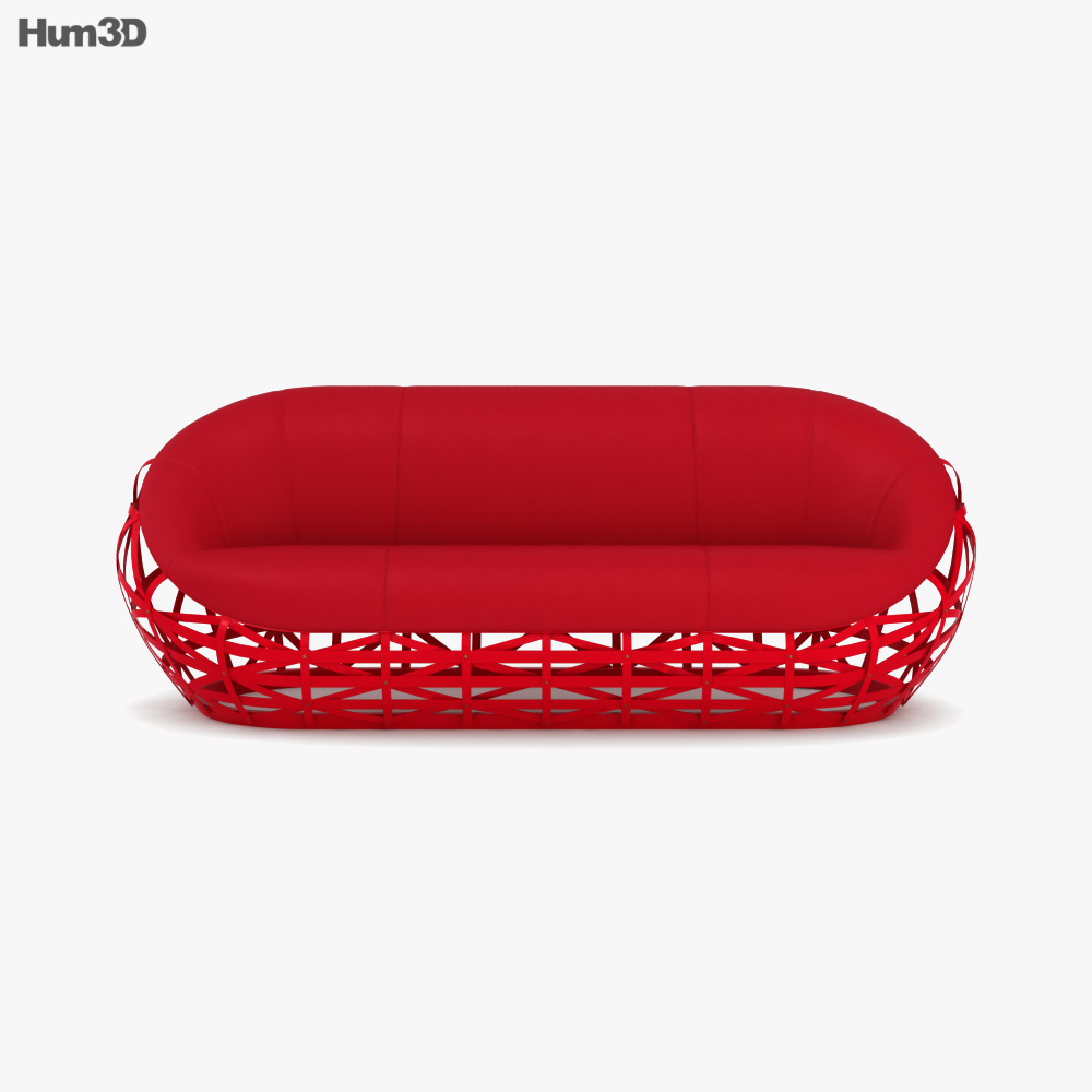 Louis Vuitton Diamond Sofa 3D model - Download Sofa on 3DModels.org