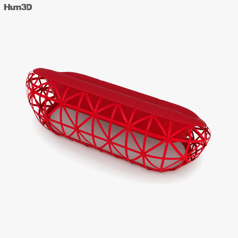 Louis Vuitton Diamond Sofa 3D model - Download Sofa on 3DModels.org