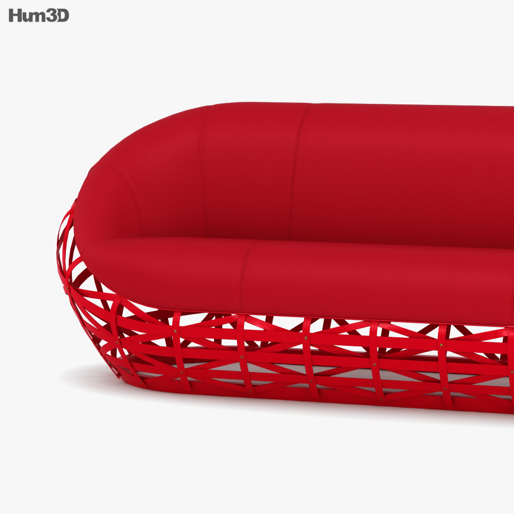 Louis Vuitton Diamond Sofa 3D model - Download Sofa on 3DModels.org