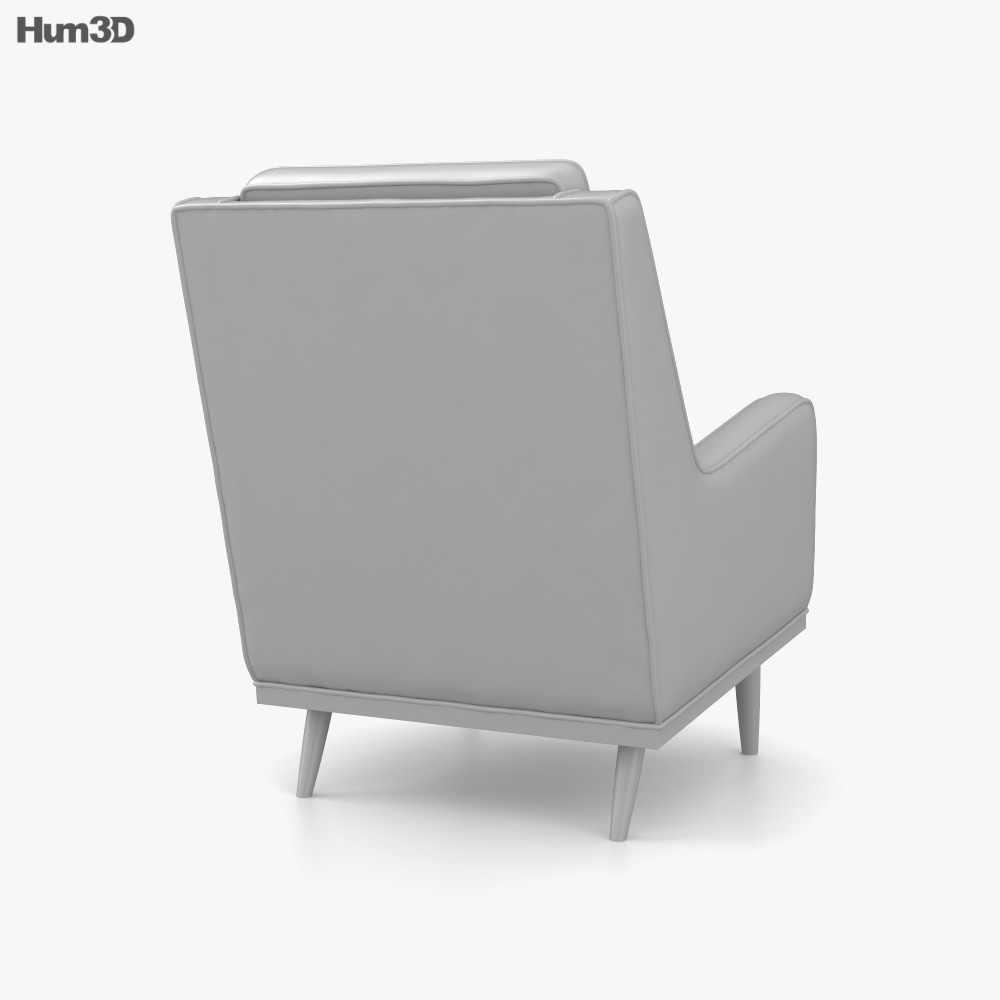 Made Scott Armchair 3D model - Download Armchair on 3DModels.org