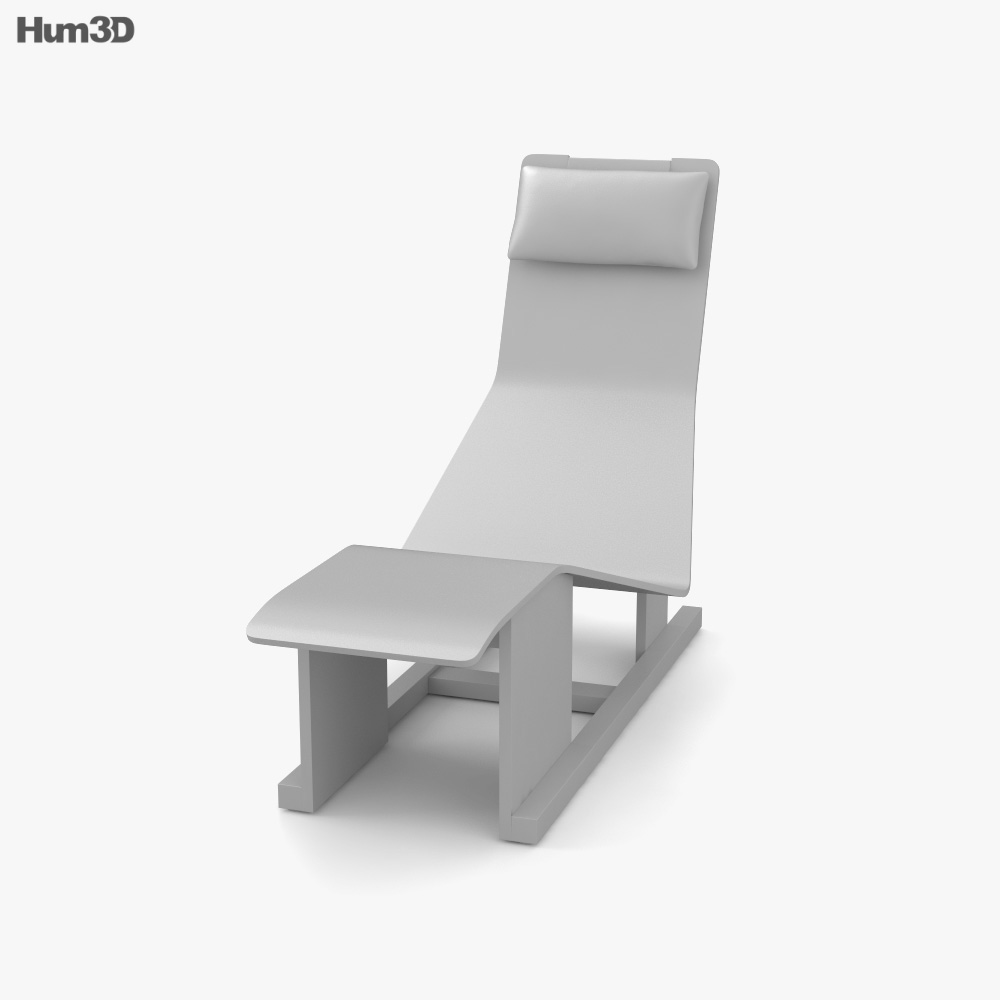 Massproductions 4PM Lounge chair 3D model - Download Chair on 3DModels.org
