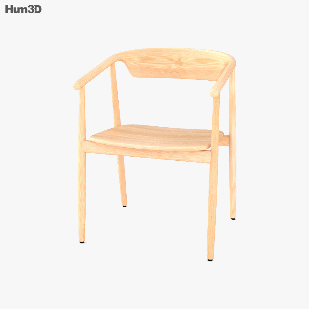 Mattiazzi MC21 Leva Chair 3D model - Download Chair on 3DModels.org