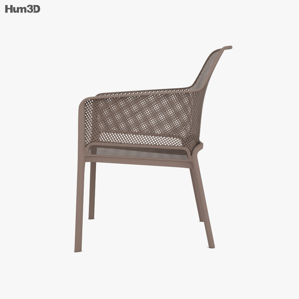 Contemporary Mesh Patio Chair 3D model - Download Chair on 3DModels.org