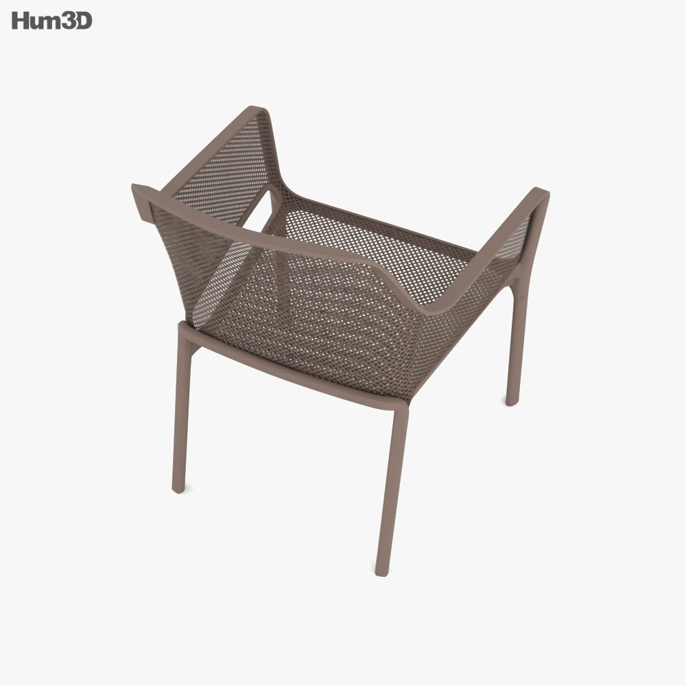 Contemporary Mesh Patio Chair 3D model - Download Chair on 3DModels.org