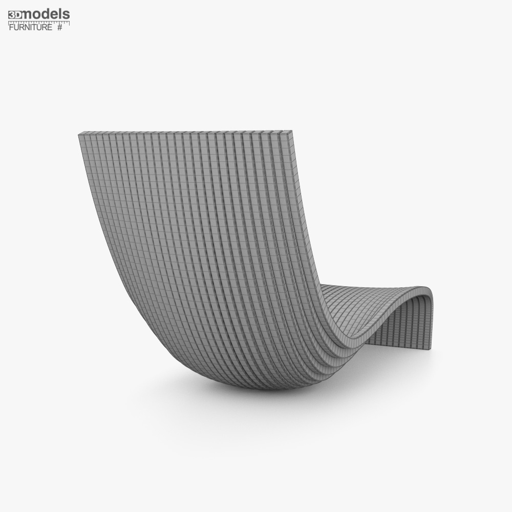 Piegatto Lolo Chair 3D model - Download Chair on 3DModels.org