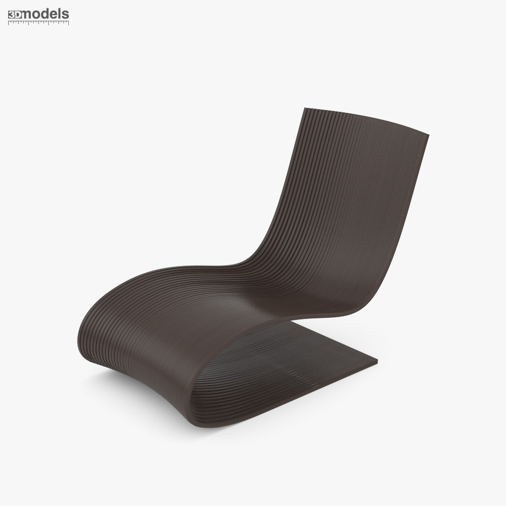 Piegatto Neca Chair 3D model - Download Chair on 3DModels.org
