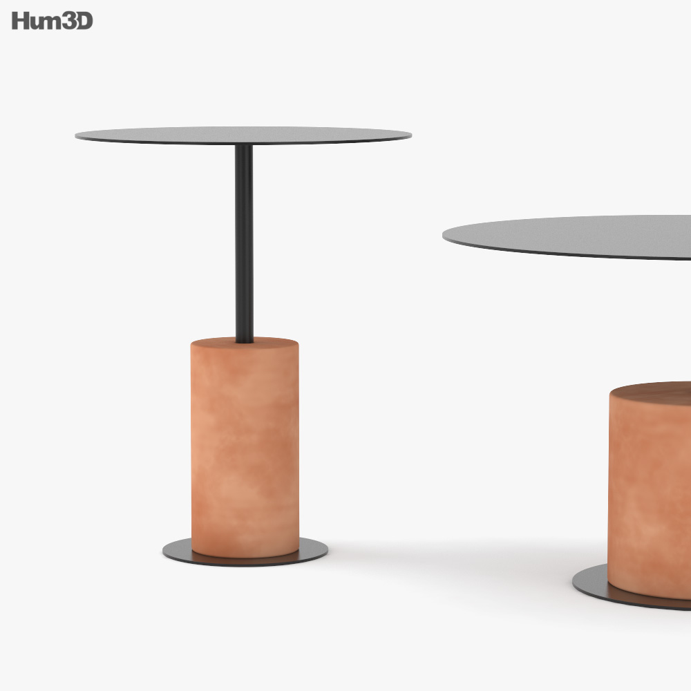 SP01 Louie Small Side table 3D model - Download Table on 3DModels.org
