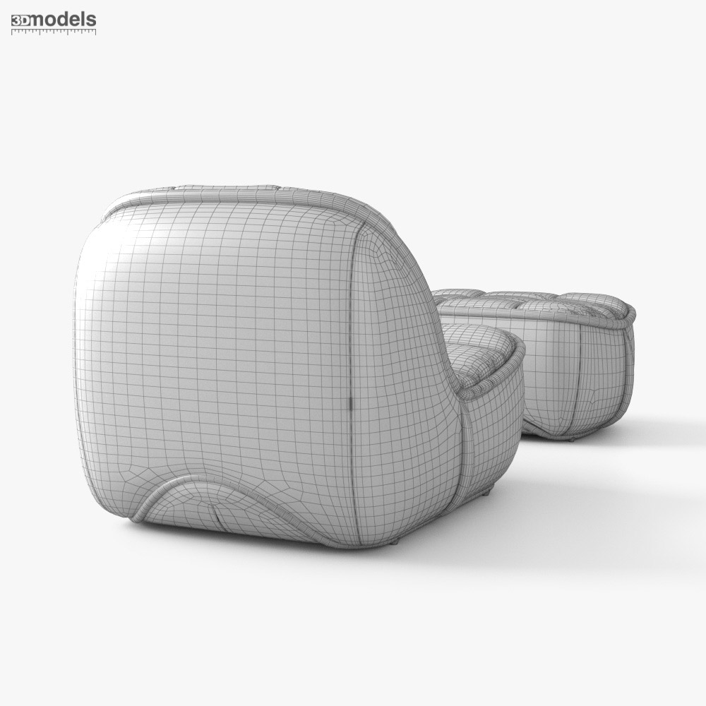 Sancal Vibe Puf 3D model - Download Armchair on 3DModels.org
