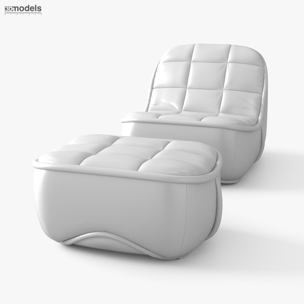 Sancal Vibe Puf 3D model - Download Armchair on 3DModels.org
