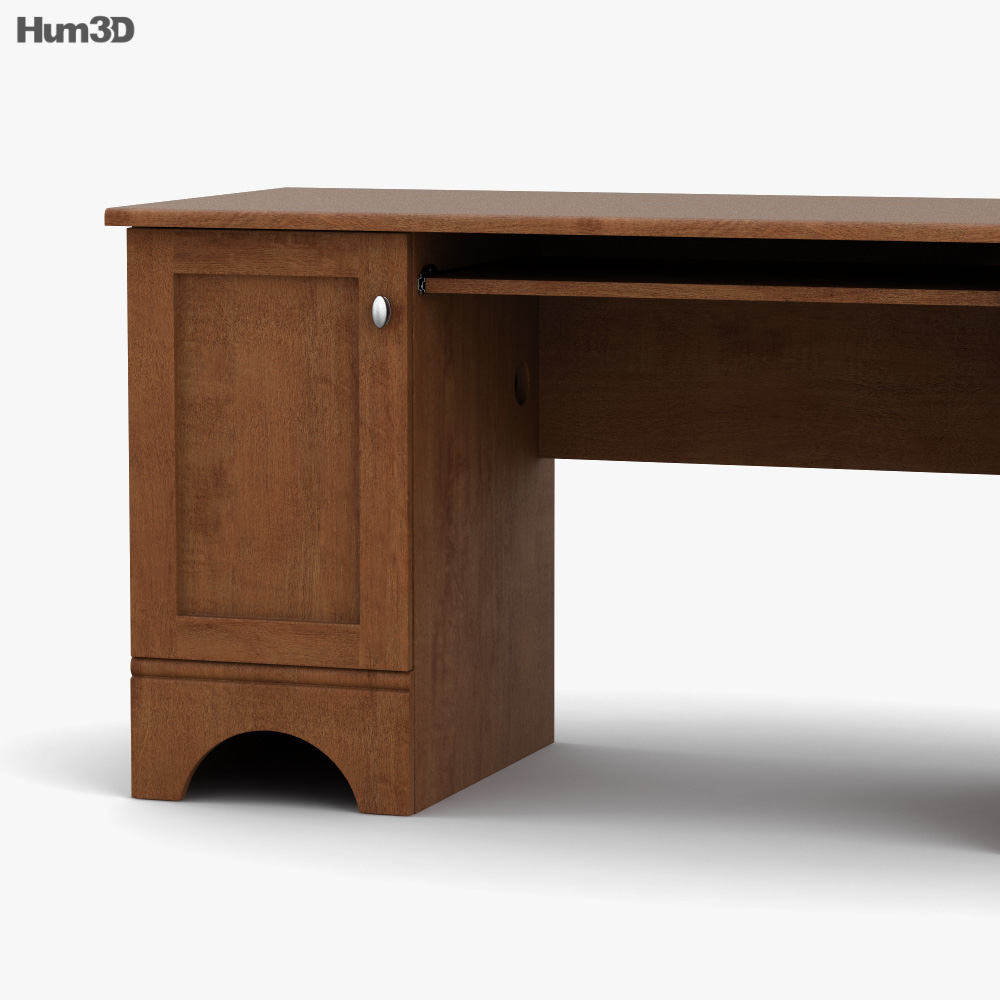 Sauder Computer desk 3D model - Download Table on 3DModels.org
