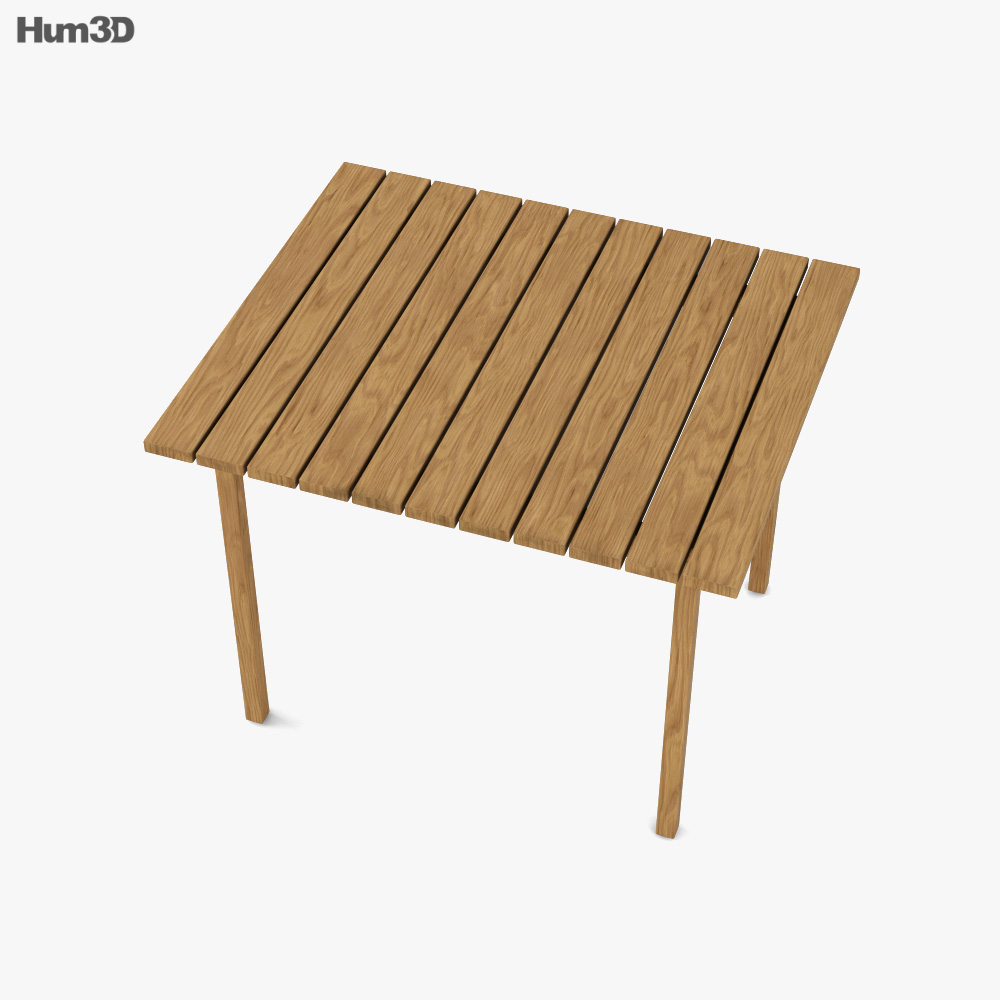 Skargaarden Djuro Dining table 3D model - Download Table on 3DModels.org