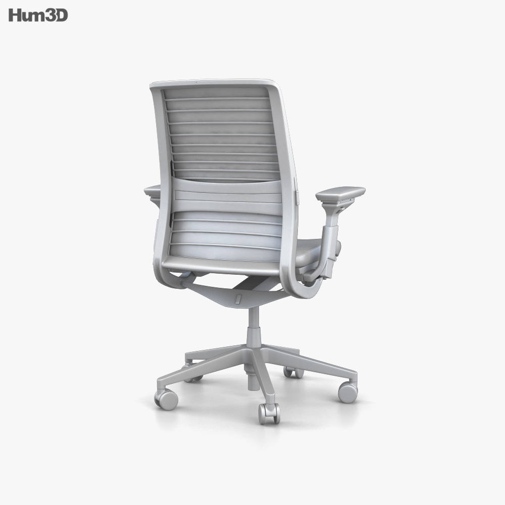 Steelcase Think Office chair 3D model - Download Chair on 3DModels.org