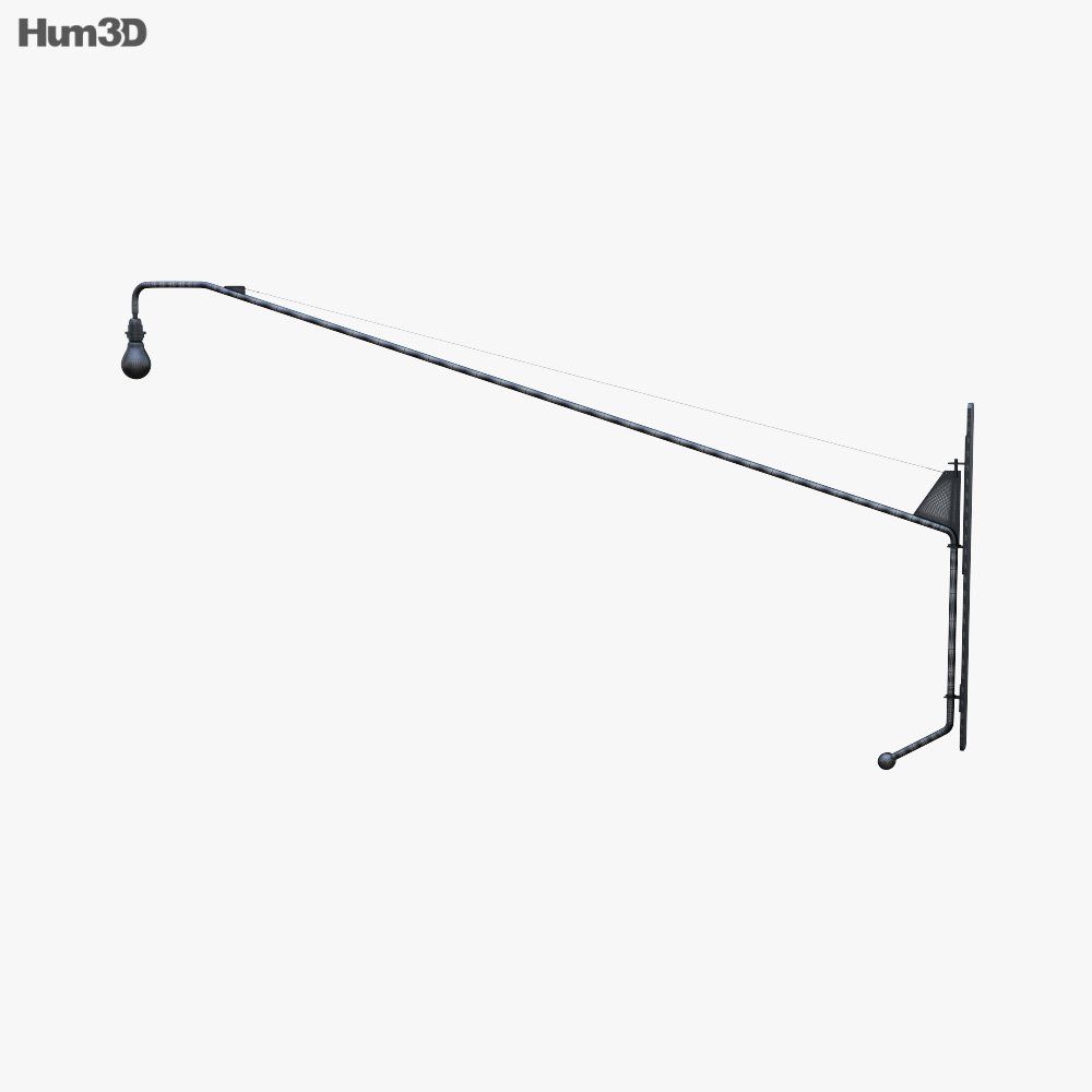 Vitra Potence Lamp 3D model - Download Lamp on 3DModels.org