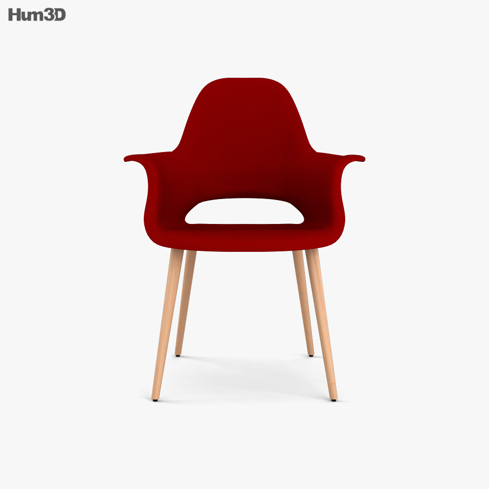 Vitra Organic Conference Chair 3D model - Download Chair on 3DModels.org