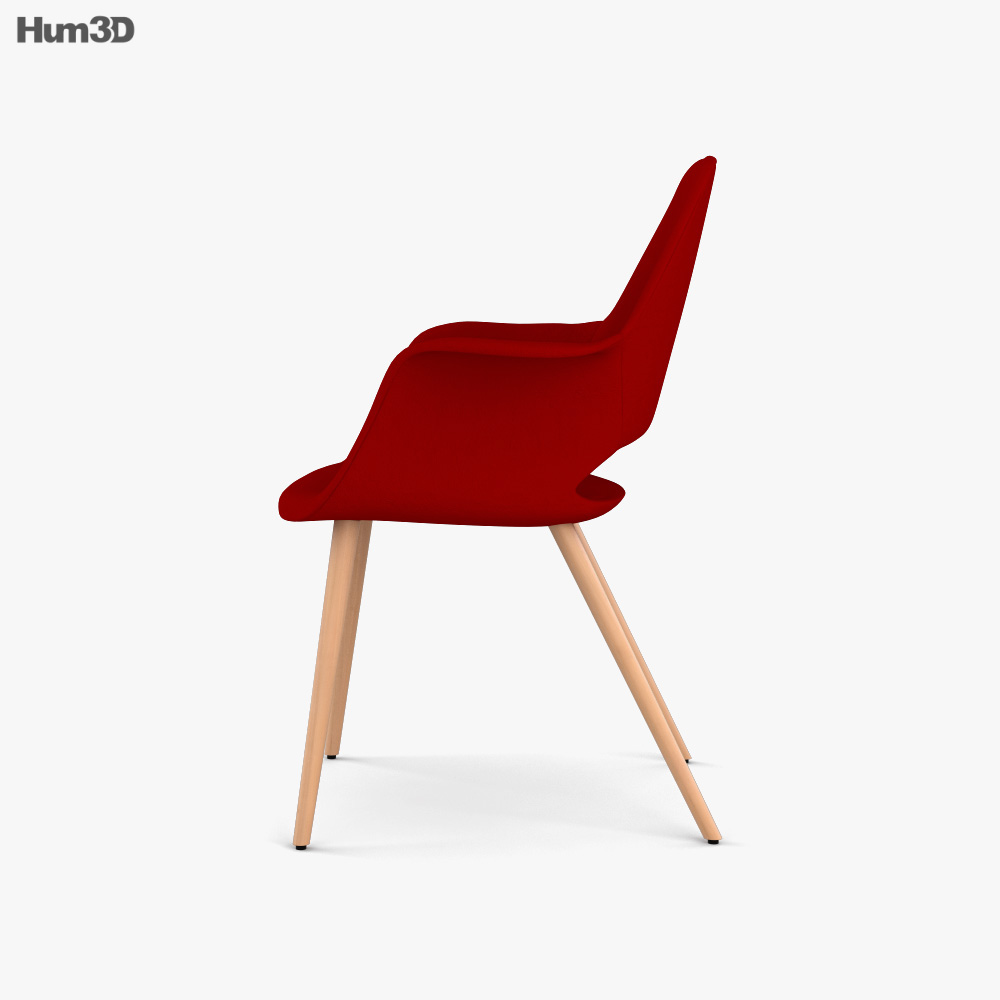 Vitra Organic Conference Chair 3D model - Download Chair on 3DModels.org