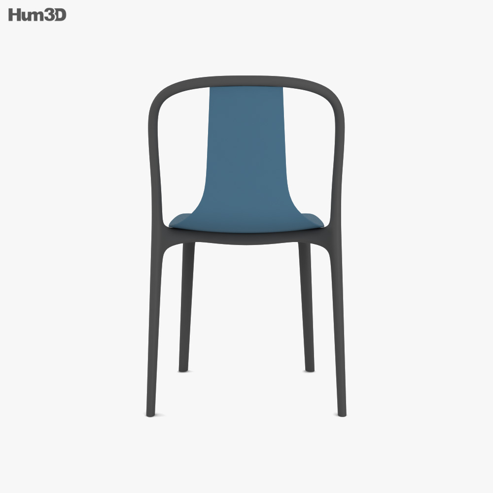 Vitra Belleville Chair 3D model - Download Chair on 3DModels.org