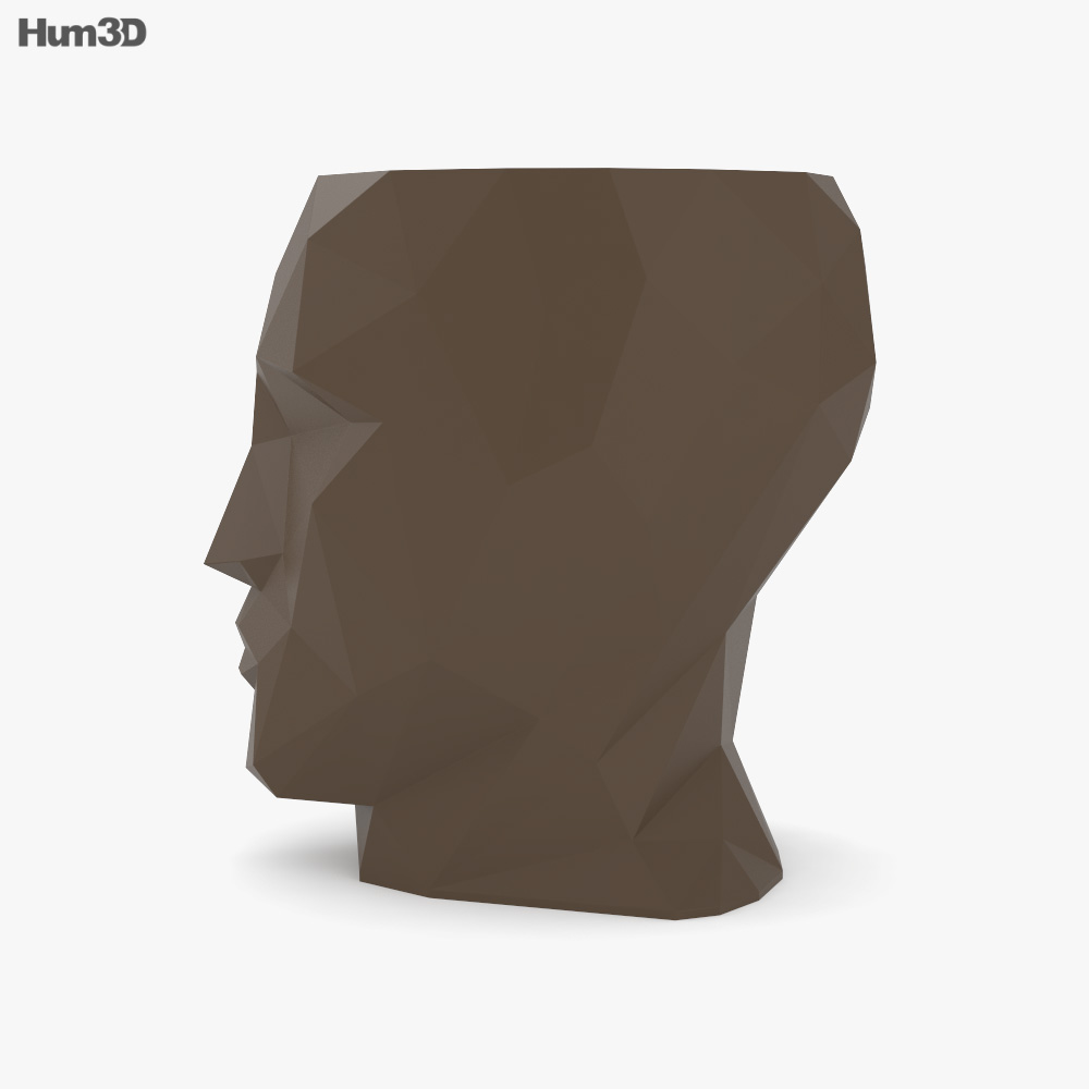 Vondom Adan Planter 3D model - Download Decoration on 3DModels.org