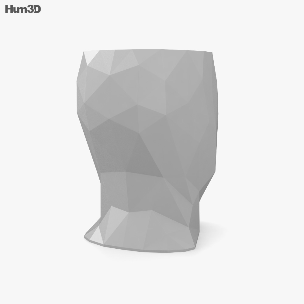 Vondom Adan Planter 3D model - Download Decoration on 3DModels.org