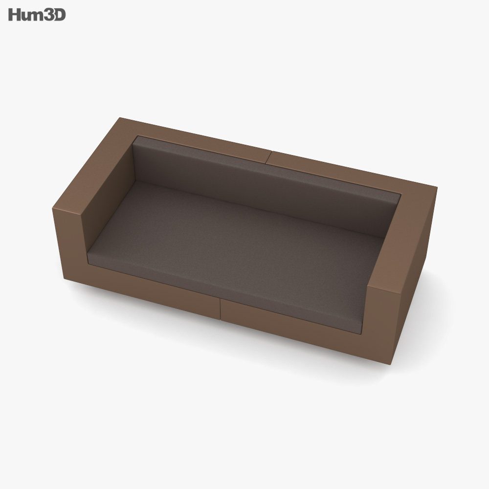 Vondom Vela Sofa 3D model - Download Sofa on 3DModels.org