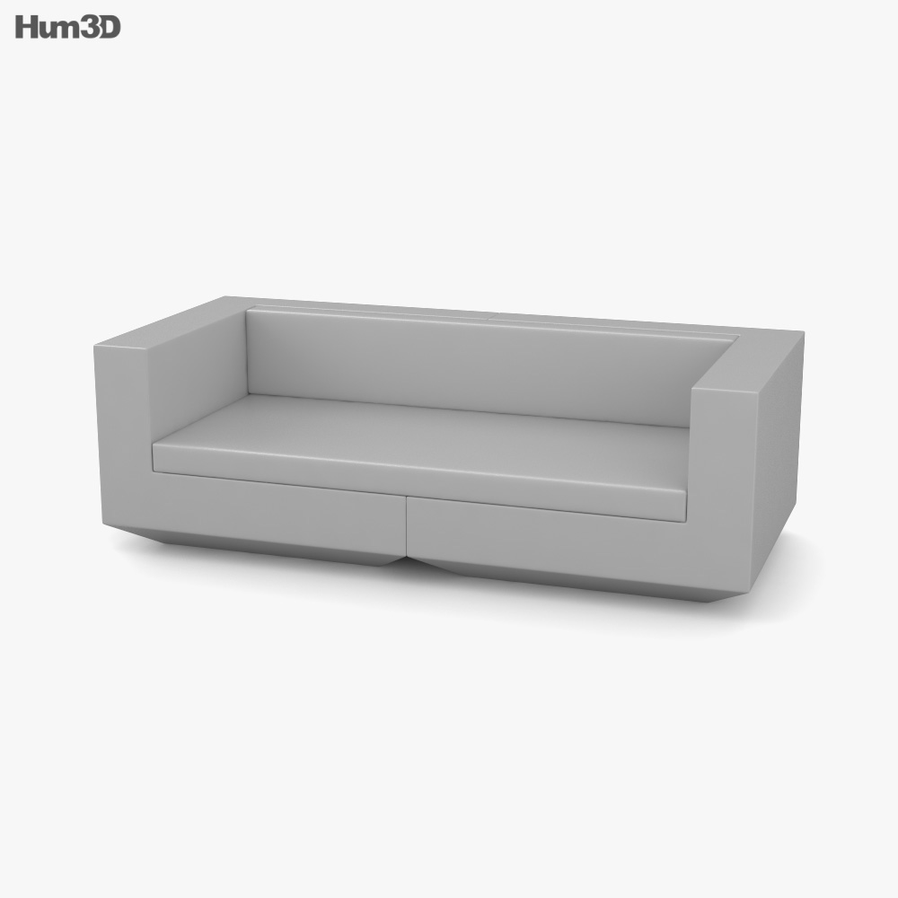 Vondom Vela Sofa 3D model - Download Sofa on 3DModels.org