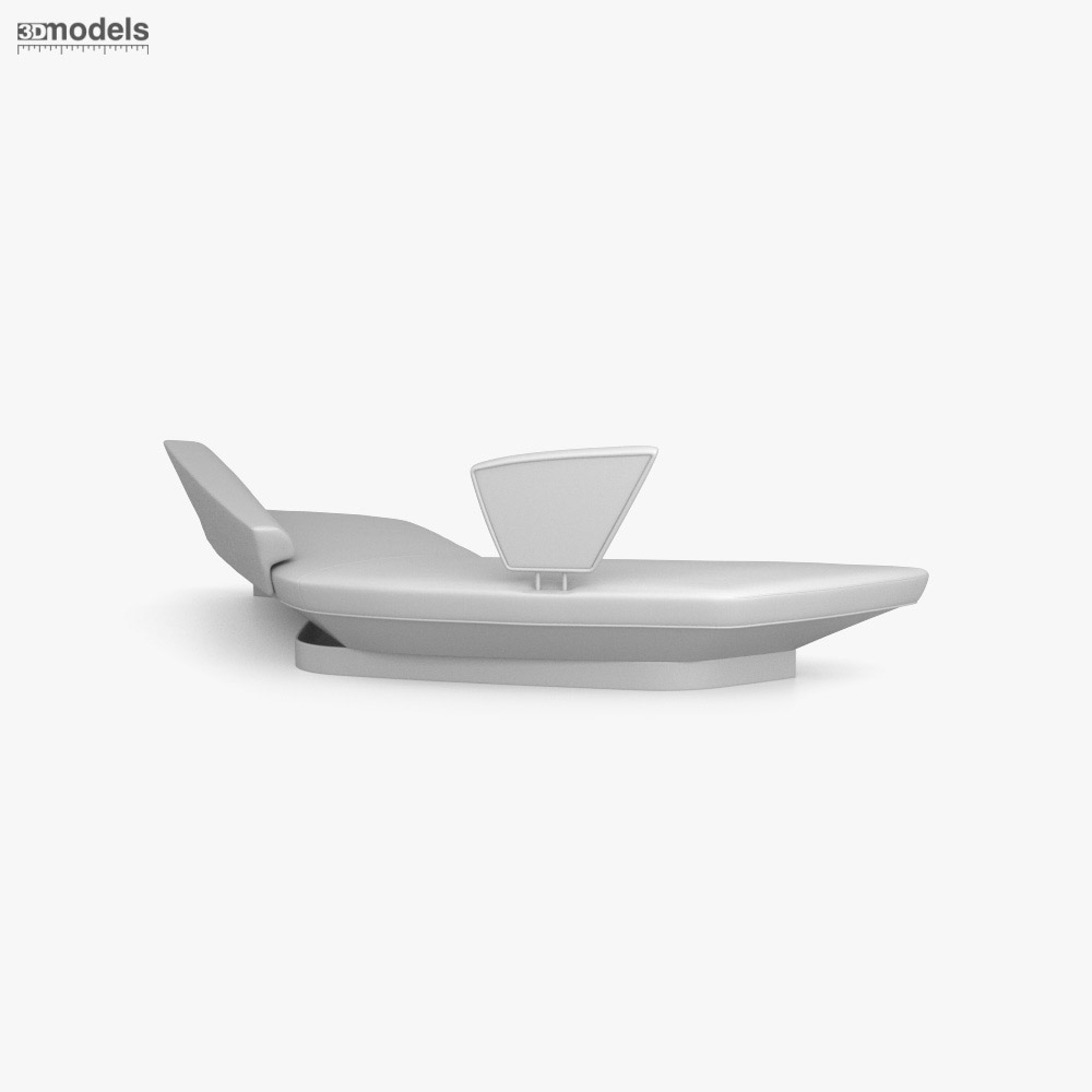 Woosh Sofa by Zaha Hadid 3D model - Download Sofa on 3DModels.org