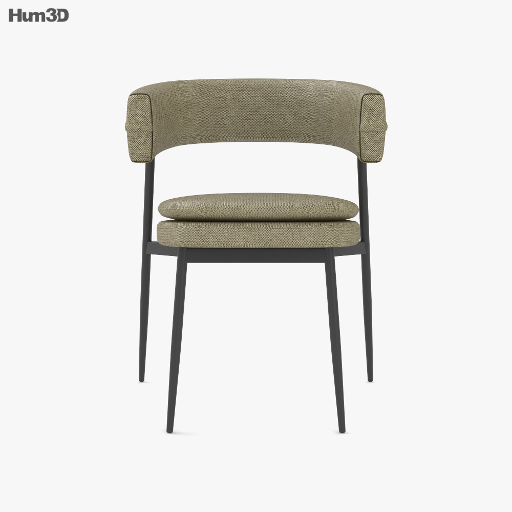 Zanotta Nena Chair 3D model - Download Chair on 3DModels.org