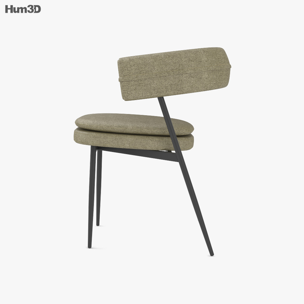 Zanotta Nena Chair 3D model - Download Chair on 3DModels.org