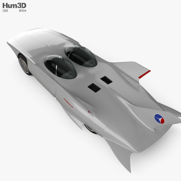 GM Firebird III 1958 3D model - Download Sports car on 3DModels.org