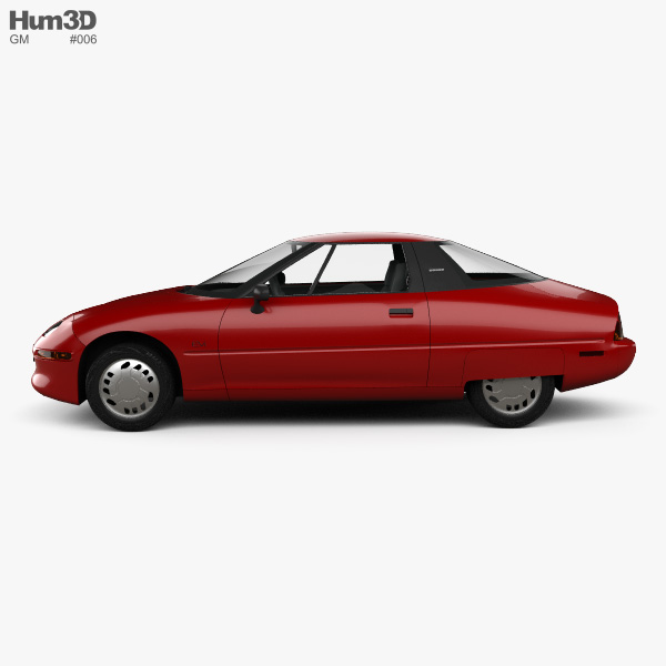 GM EV1 1999 3D model - Download Sports car on 3DModels.org