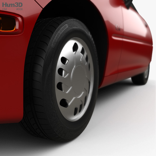 GM EV1 1999 3D model - Download Sports car on 3DModels.org