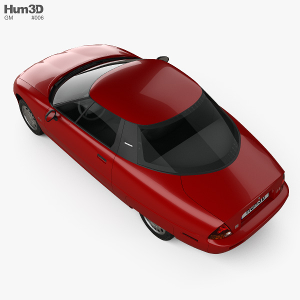 GM EV1 1999 3D model - Download Sports car on 3DModels.org