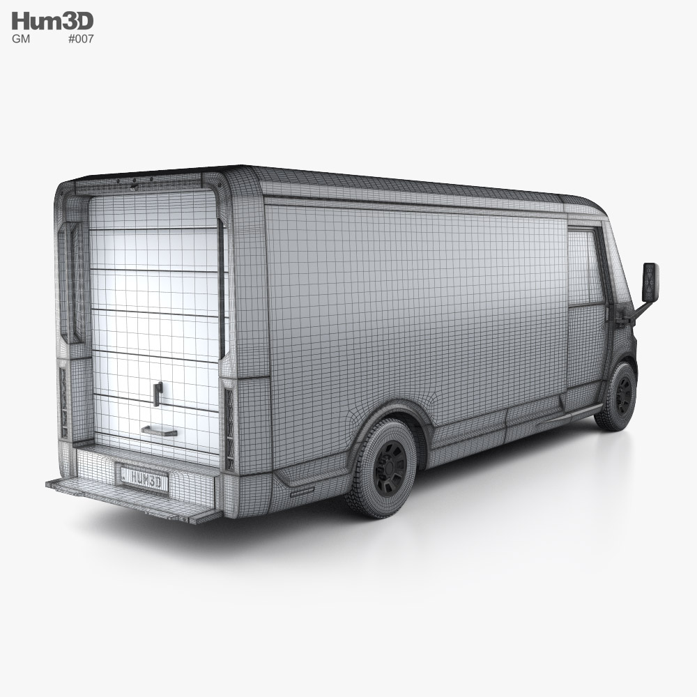 GM BrightDrop EV600 2025 3D model - Download Van on 3DModels.org