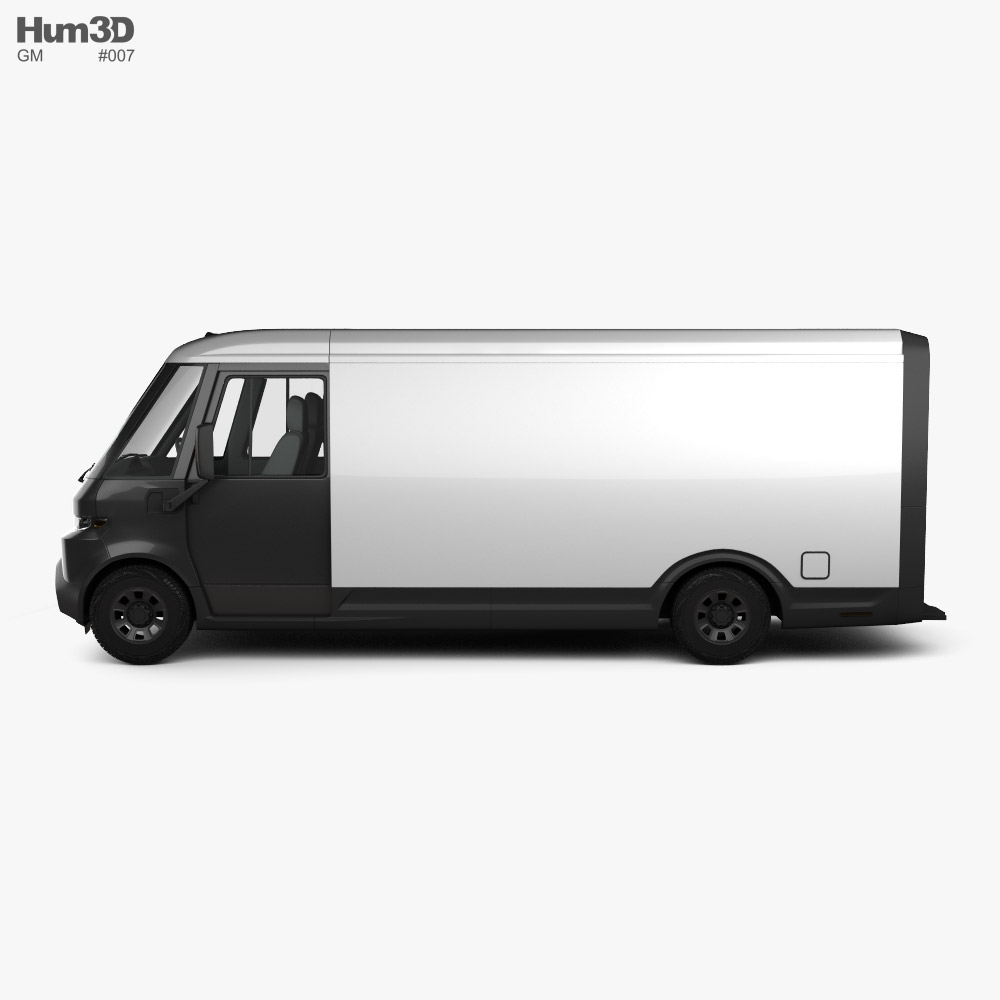 GM BrightDrop EV600 2025 3D model - Download Van on 3DModels.org
