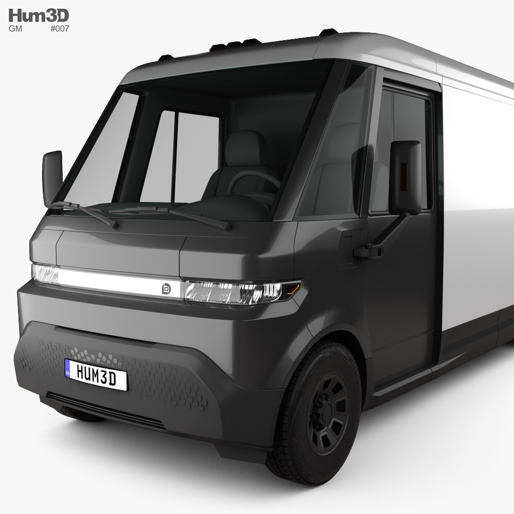 GM BrightDrop EV600 2025 3D model - Download Van on 3DModels.org
