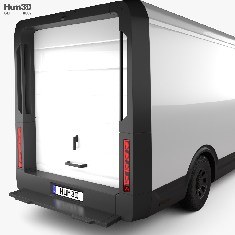 GM BrightDrop EV600 2025 3D model - Download Van on 3DModels.org