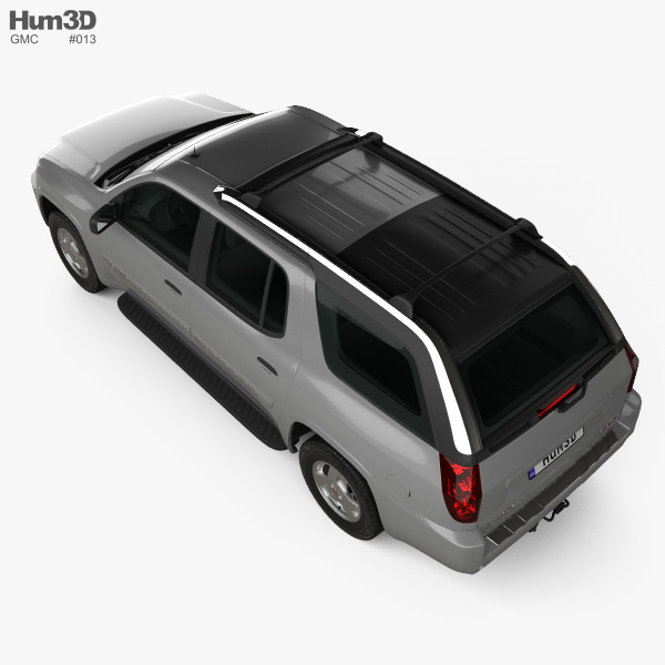GMC Envoy XUV 2009 3D model - Download Crossover SUV on 3DModels.org