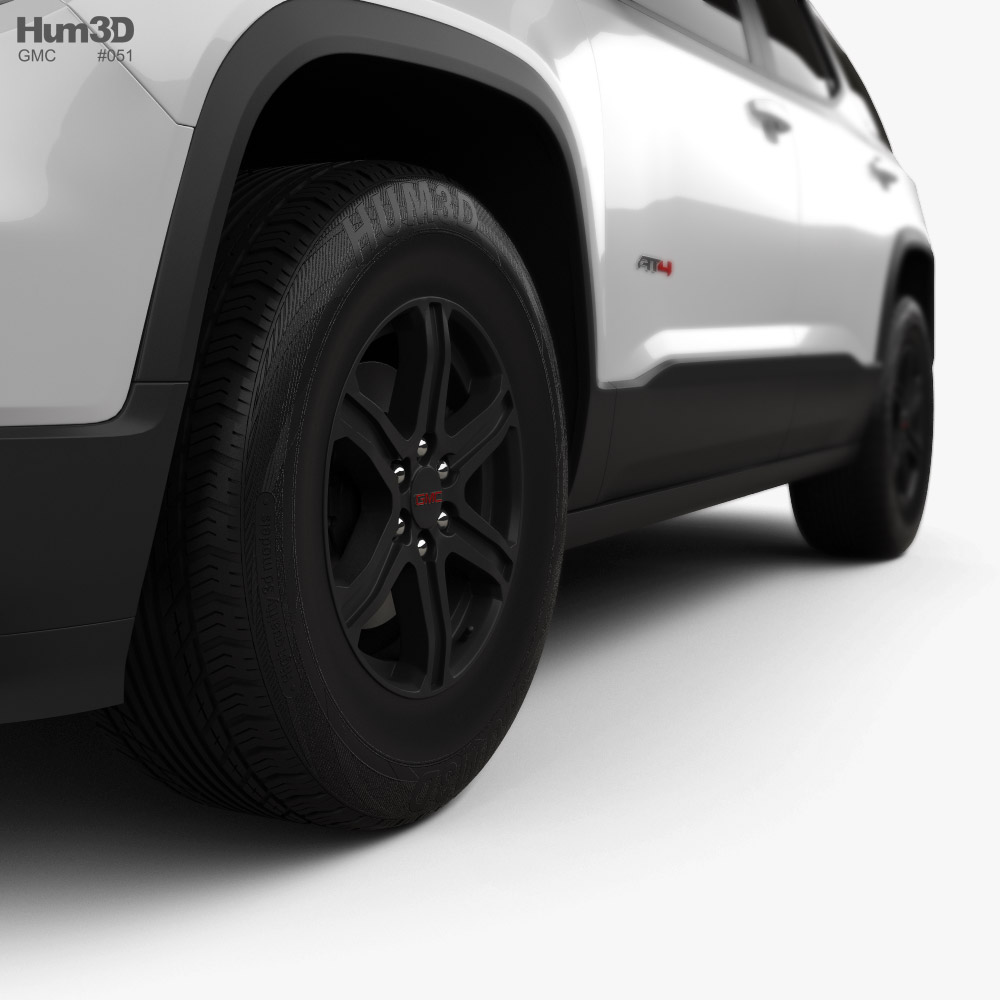 GMC Acadia AT4 2022 3D model - Download Crossover SUV on 3DModels.org