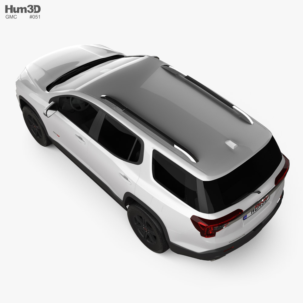 GMC Acadia AT4 2022 3D model - Download Crossover SUV on 3DModels.org