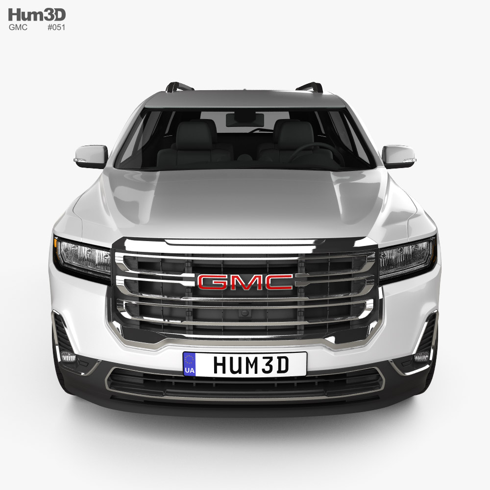 GMC Acadia AT4 2022 3D model - Download Crossover SUV on 3DModels.org