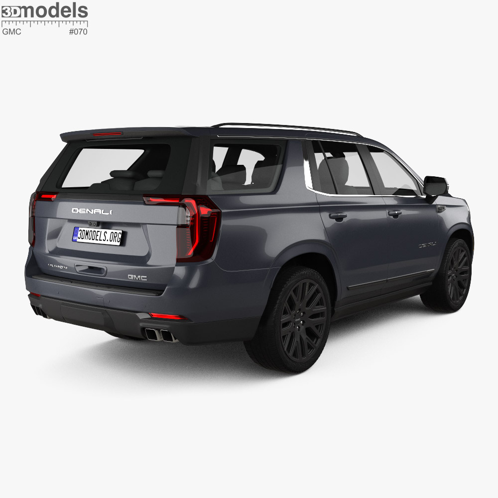 GMC Yukon Denali Ultimate 2025 3D model - Download Crossover SUV on ...