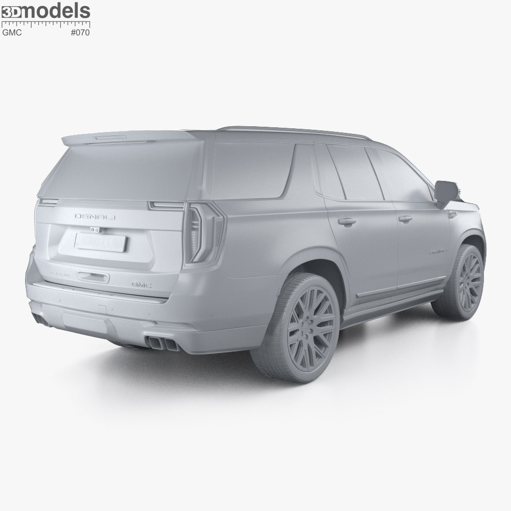 GMC Yukon Denali Ultimate 2025 3D model - Download Crossover SUV on ...